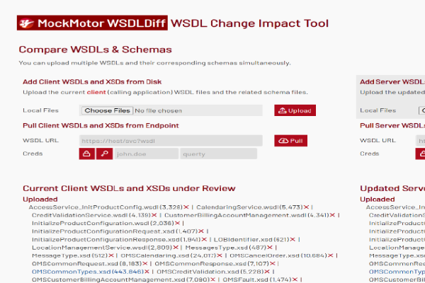 WSDLDiff v2 (Free!): MockMotor