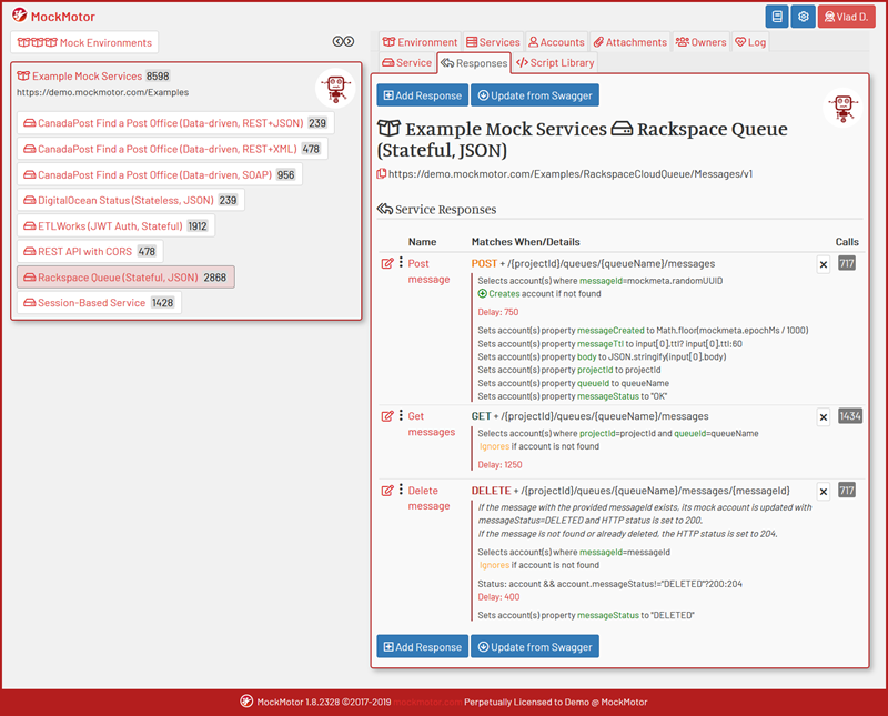 Data-Driven LT-Grade Stateful Mock Server: MockMotor